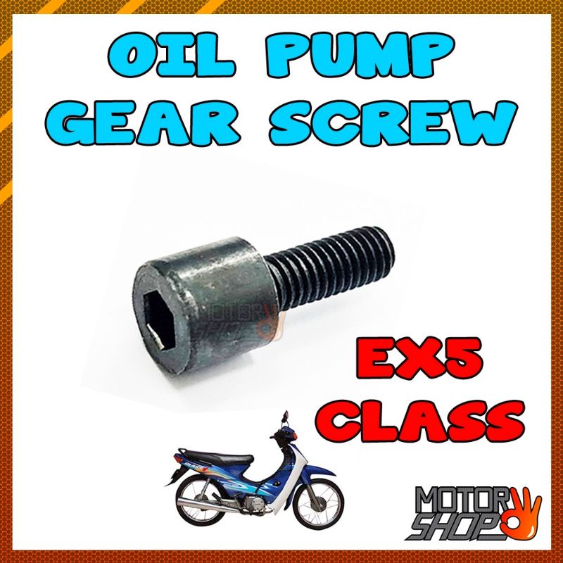 OIL PUMP GEAR SCREW SKRU HONDA EX5 CLASS 1 (1 PCS) ALLEN KEY OIL PUMP ...