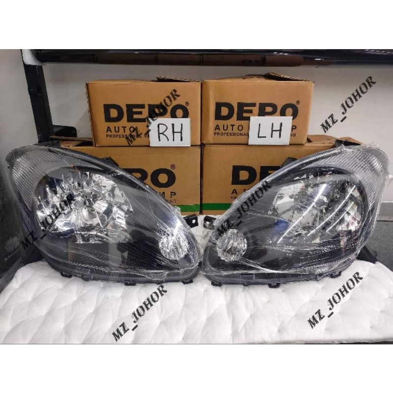 HEAD LAMP _ PERODUA MYVI 08 SE2 HEAD LAMP (SMOKE) | Shopee Malaysia