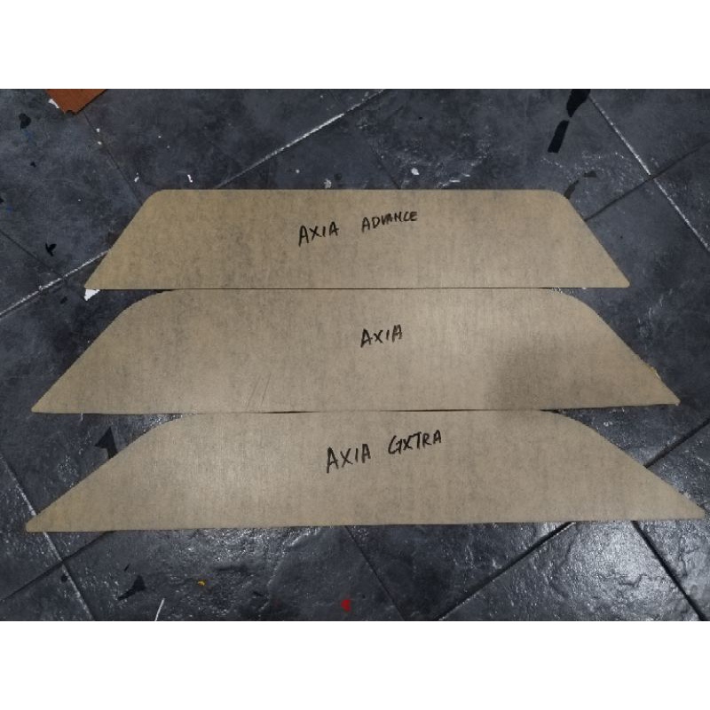 perodua axia rear plate full 2014-2023 all available | Shopee Malaysia