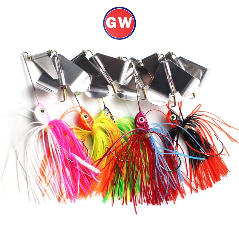 1Pcs 15g Micro Spoon Spinner Lure Jig Head Fishing Bait 3D Eyes 5 ...