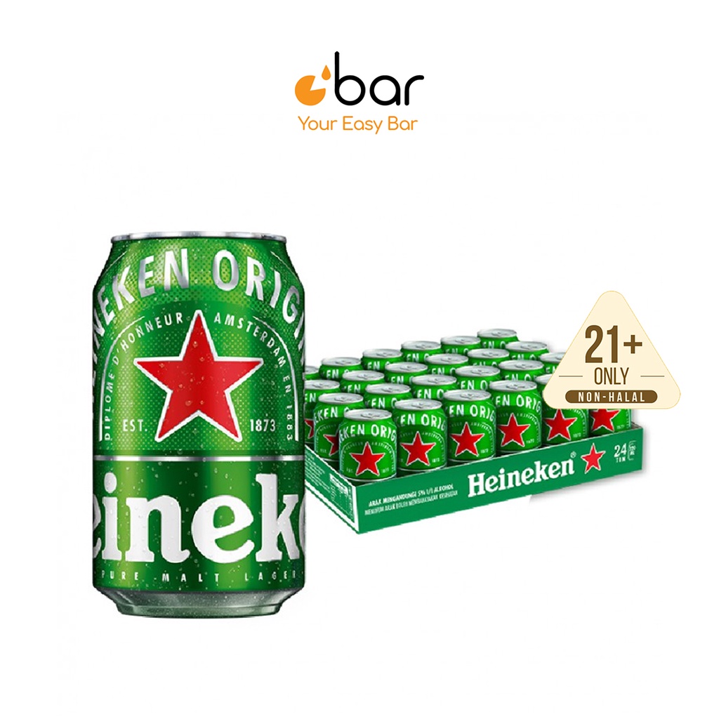 Heineken Beer (24 Can x 320ml) | Shopee Malaysia