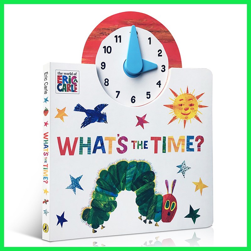 World of Eric Carle: What's the Time?,Hungry Caterpillar Clock Telling ...