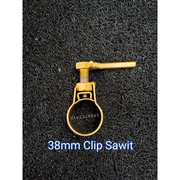 38mm&45mm Oil Palm Round Pole Clamps Nuts pole clip klip galah / clip galah/Pole Lock clip ...