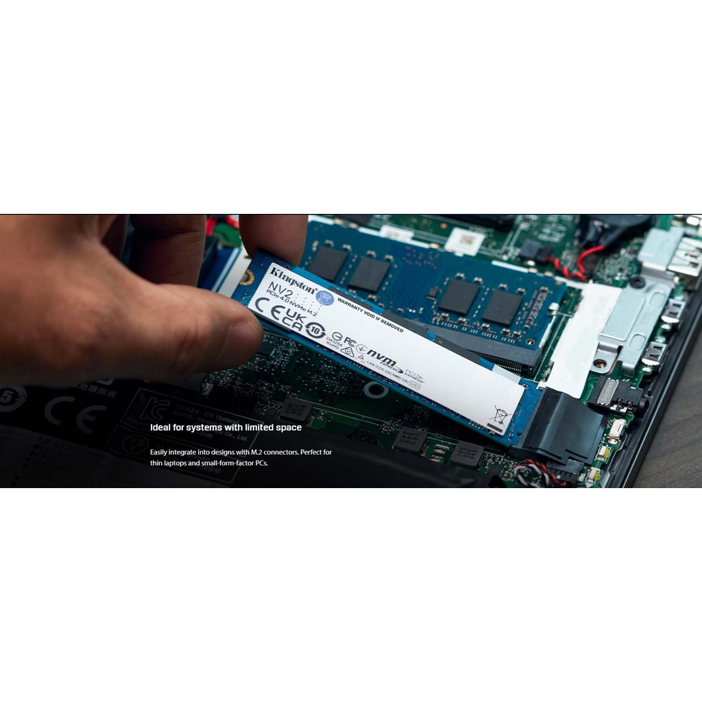 Kingston NV2 M.2 2280 PCIe 4.0 x4 NVMe Solid State Drive SSD (512GB ...