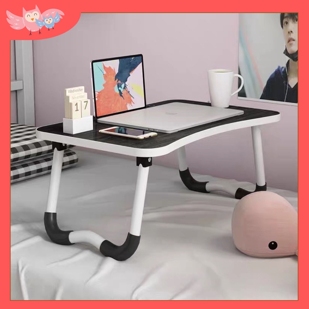 Foldable Table Laptop Bed Notebook Portable Computer Study Desk ...