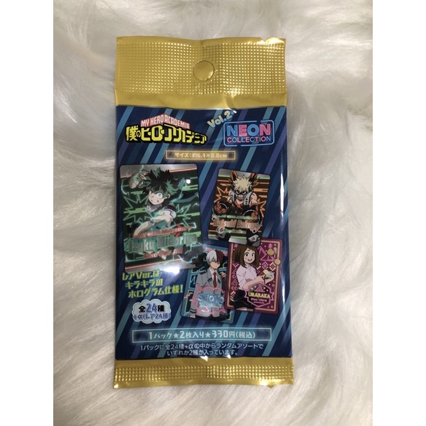 [Tanpopo] Character Card Pack mha metal , clear collection mha my hero academia hero Academy vol ...