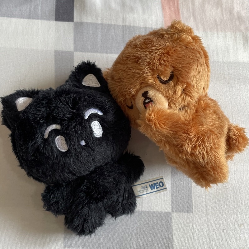 NCT MARK HAECHAN 127 DREAM 10CM DOLL GOMDO LEE SLEEPING AEONG NYANG CAT ...