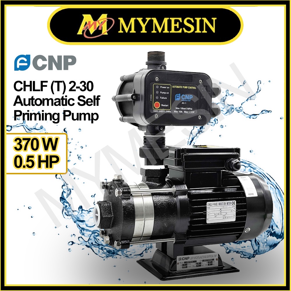 MY CNP CHLF(T) 2-30 Booster Pump C/W Auto PC Home Water Booster Pump ...
