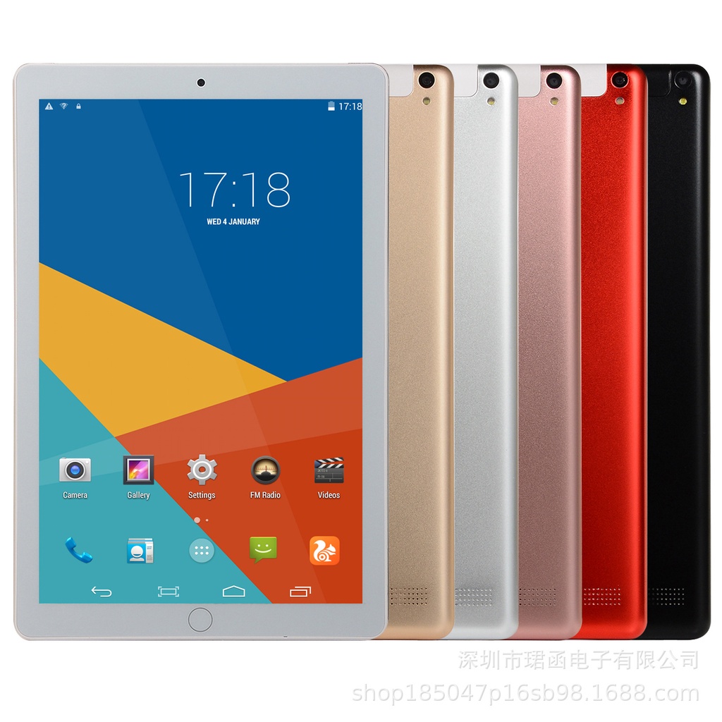 10.1INCH Android Tablet 6GB RAM+128GB ROM Support Dual Sim Call Support ...