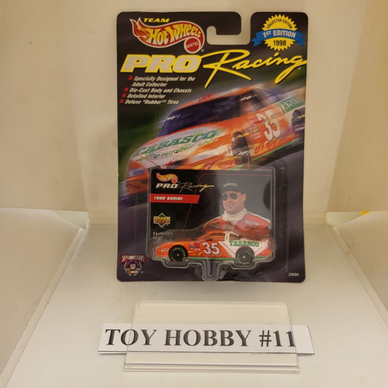 HOT WHEELS PRO RACING NASCAR TODD BODINE - TABASCO | Shopee Malaysia
