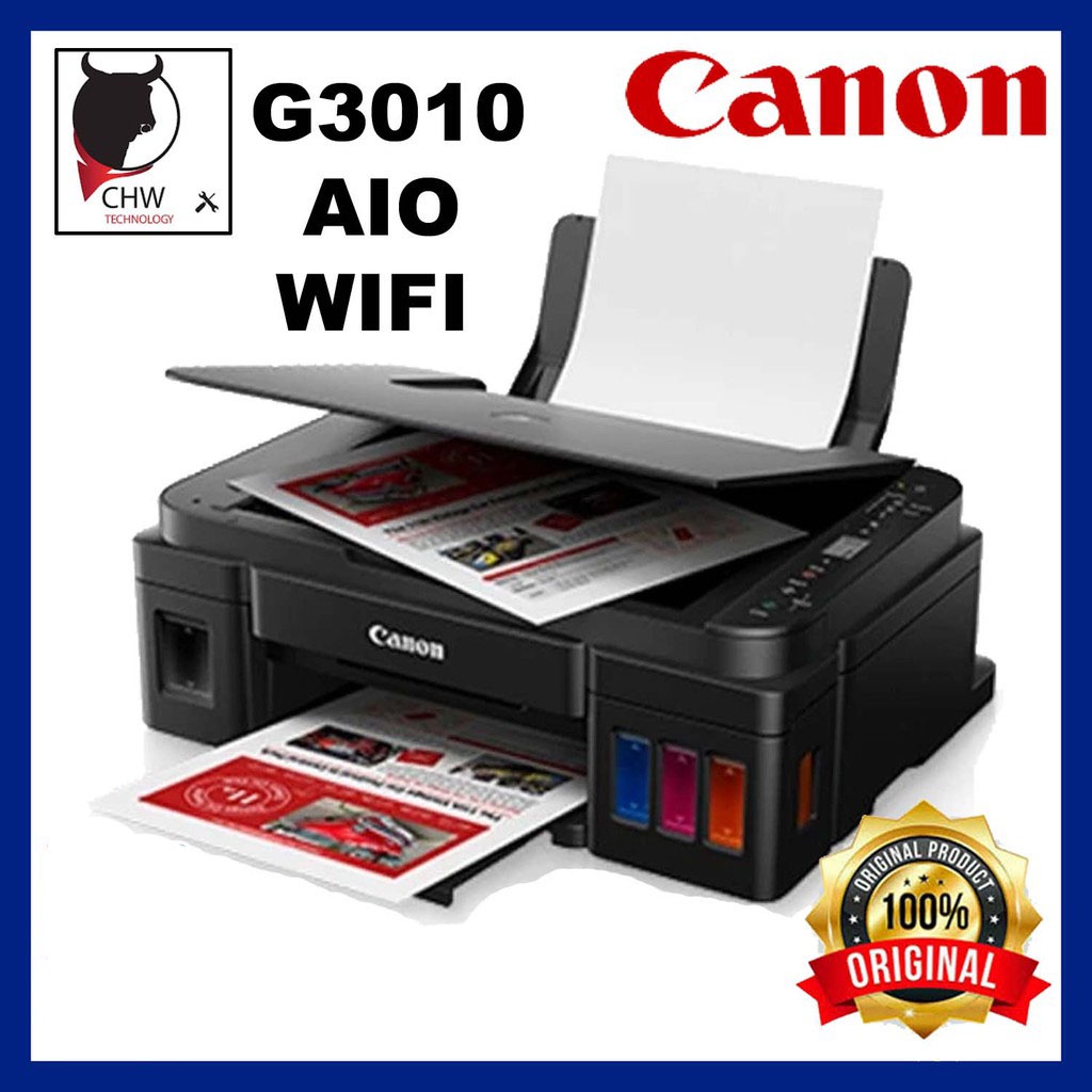 G3010 CANON PRINTER AIO CANON ORIGINAL MALAYSIA | Shopee Malaysia