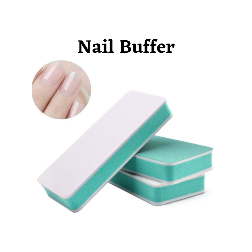 1 pcs Double-Sided Nail Buffer Polishing Tools Manicure Pedicure ...