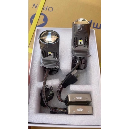 XNB H4 LED mini projector / XNB H4 LED matrix projector | Shopee Malaysia