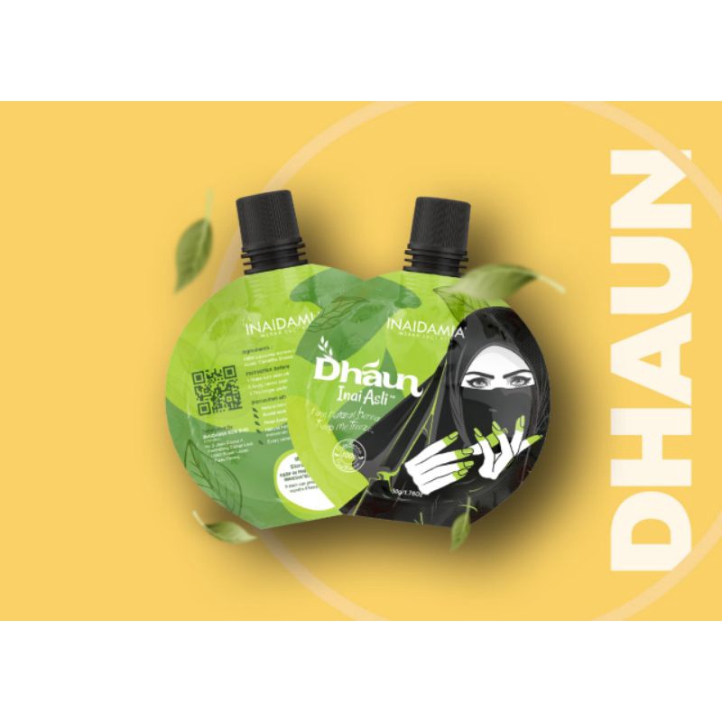 🔥Inai Rambut Premium Pure Henna Inaidamia Daun Inai Asli Original ...