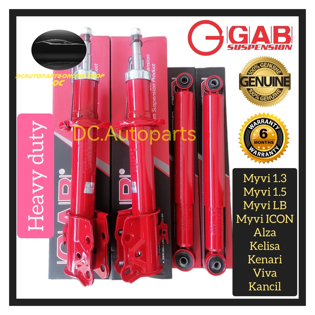 ORIGINAL GAB HEAVY DUTY AXIA BEZZA MYVI /LAGI BEST / ICON /ALZA /VIVA ...