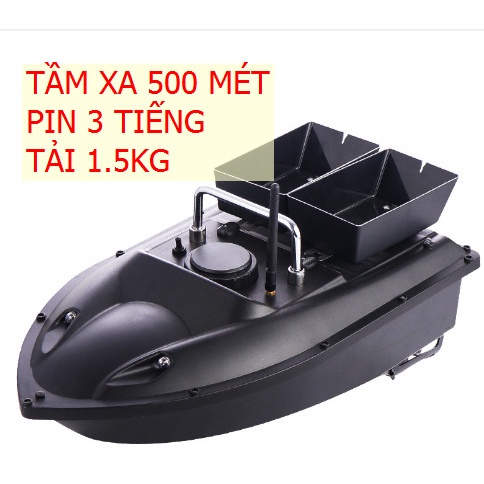 Large drop boat with 2 remote control canoes 500 meters - High quality ...