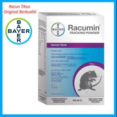 Racun Tikus (BAYER) Racumin Tracking Powder (1KG/Pack) / Rat Poison ...