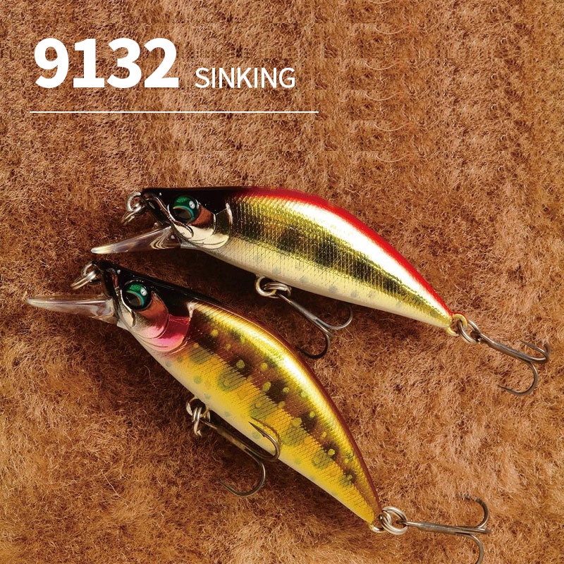 1pc 50mm 5.2g Sinking Minnow Long Shot Fishing Lures Hard Bait | Shopee Malaysia
