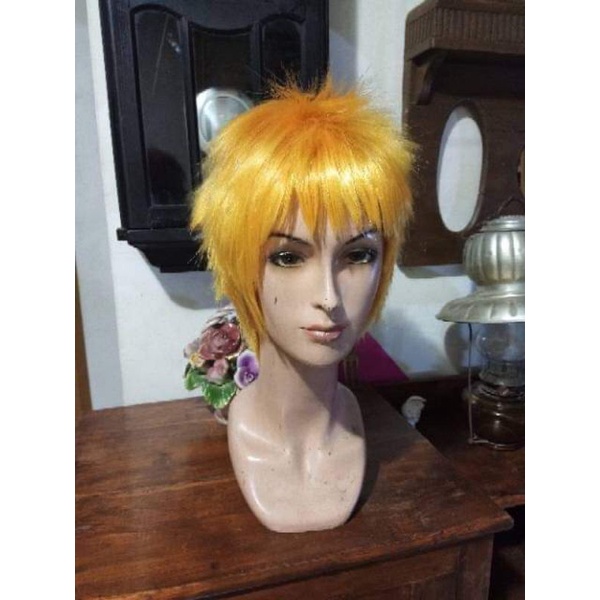 Naruto Uzumaki wig cosplay Naruto The last boruto kurosaki ichigo wig ...