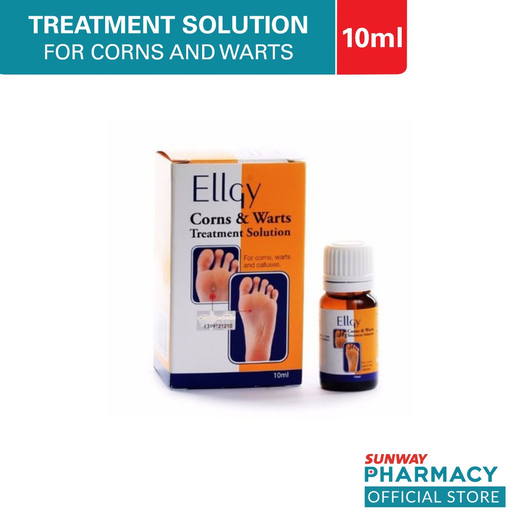 Ellgy Corns & Warts Solution 10ml | Shopee Malaysia