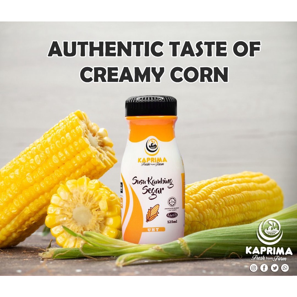 KAPRIMA Susu Kambing Segar (UHT) 125ml 🐐🐐🐐 Fresh Goat Milk with Flavors ...