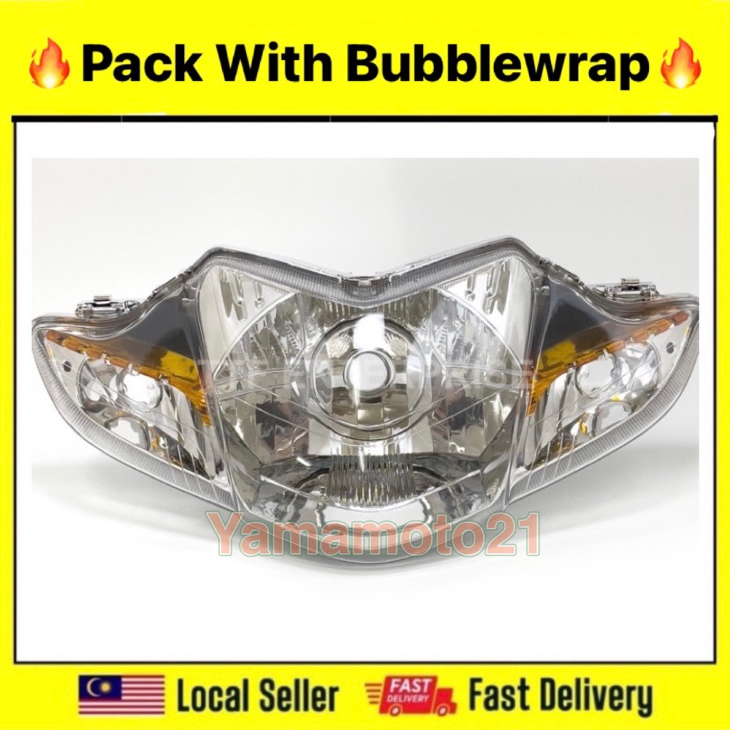 WAVE110 RS WAVE 110 RS WAVE110RS FRONT HEADLAMP HEAD LAMP LIGHT ASSY ...