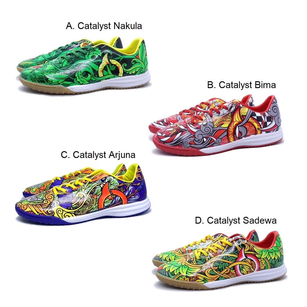 Ortuseight Catalyst Nakula / Bima / Arjuna / Sadewa Futsal Shoes ...