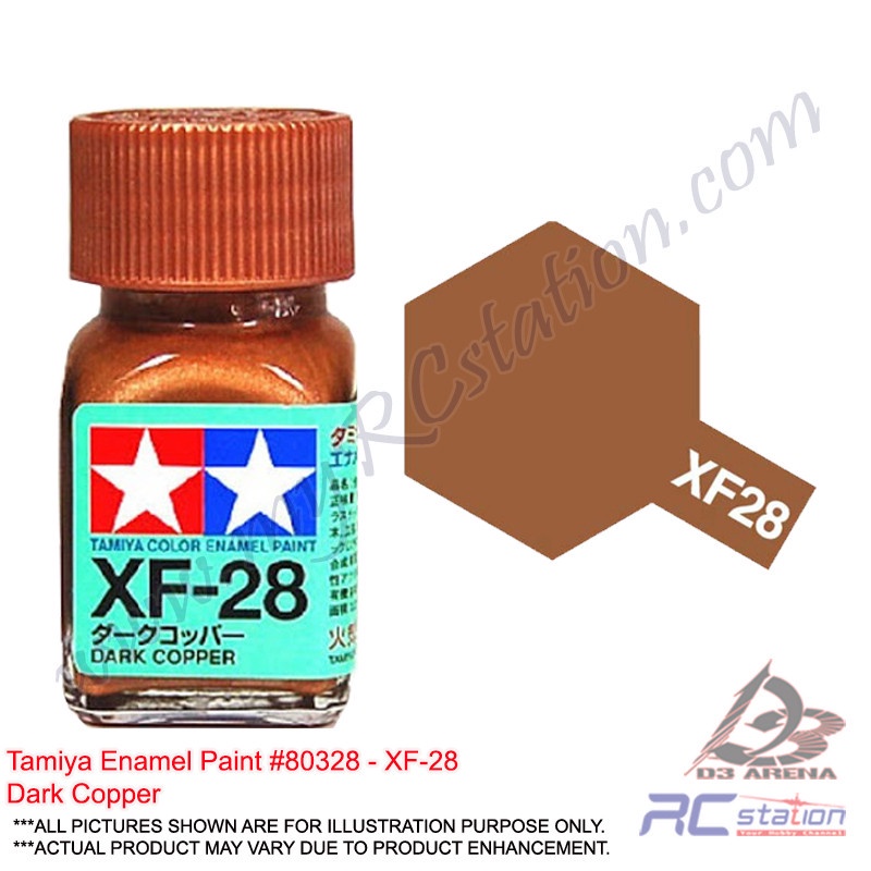 Tamiya Enamel XF-28 Dark Copper Paint (Flat) | Shopee Malaysia