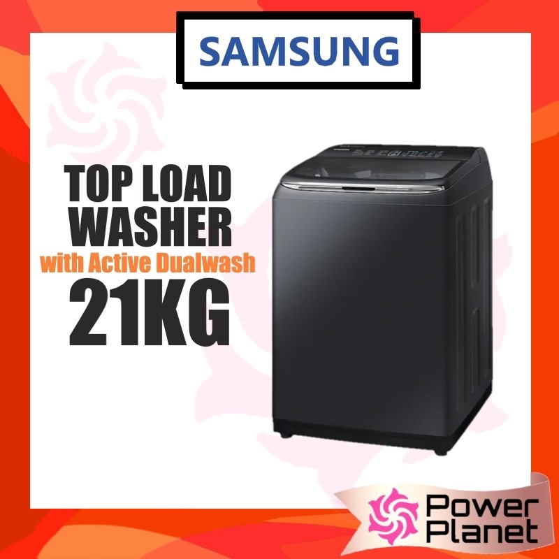 Samsung 21kg Washing Machine WA21M8700GV Inverter Motor Diamond Drum ...