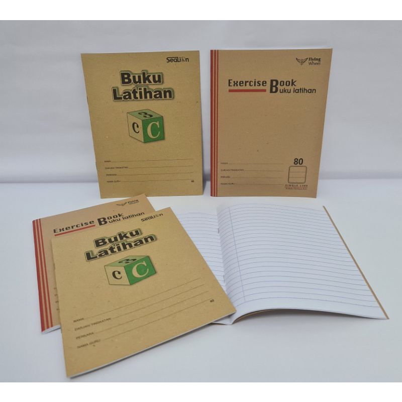 Exercise Book/ Buku Latihan 40p/80p | Shopee Malaysia