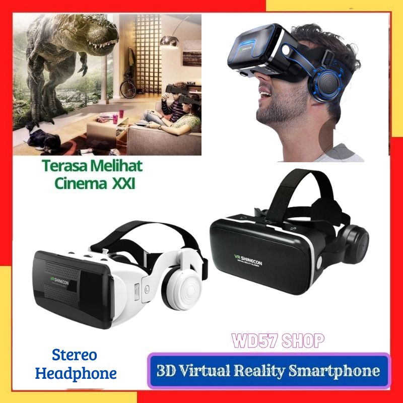 HP 3d Glasses VR Lens Virtual Box Magnifier Video Game Dimensions ...