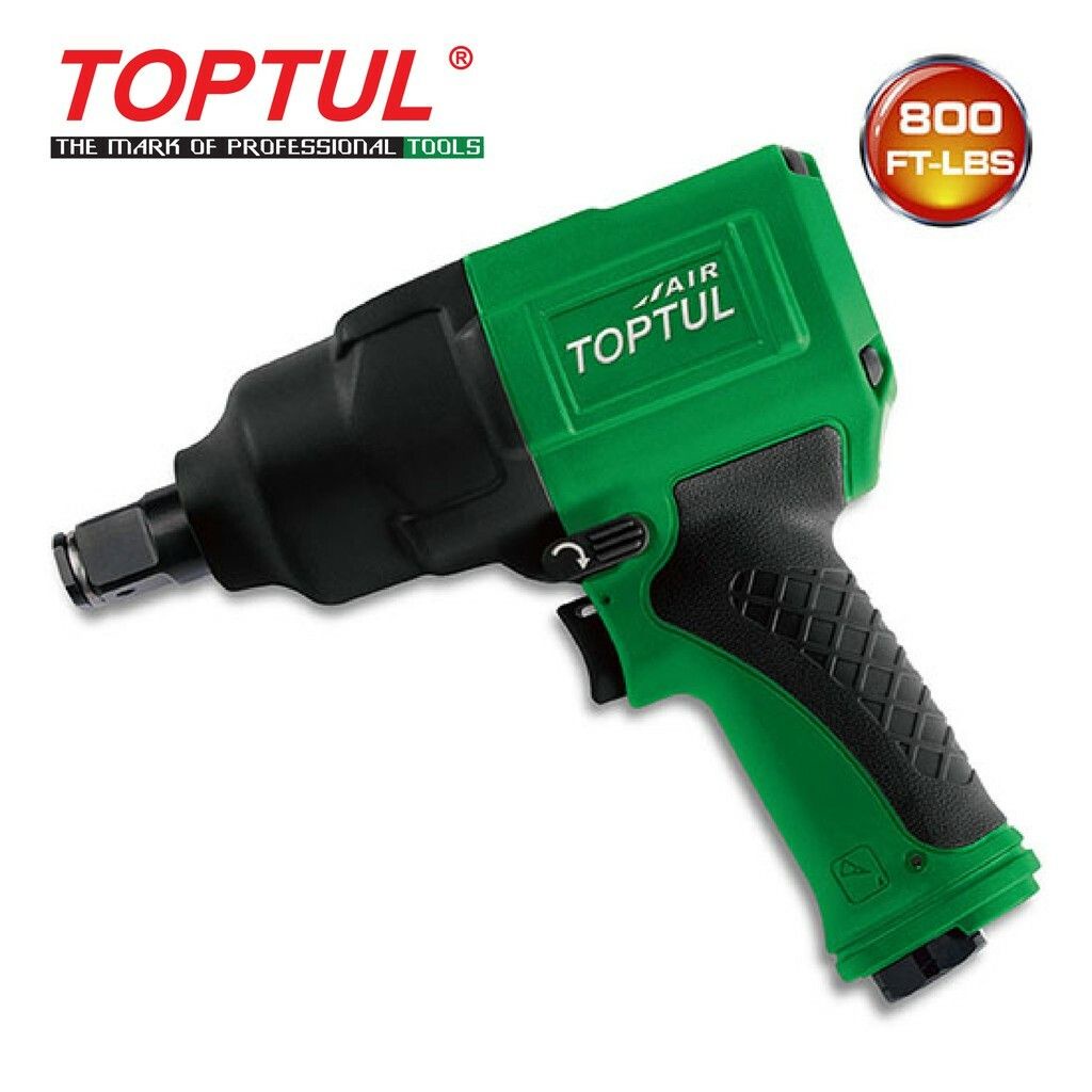 TOPTUL 3/4"DR. Super Duty Air Impact Wrench Max. Torque 800 Ft-Lb ...