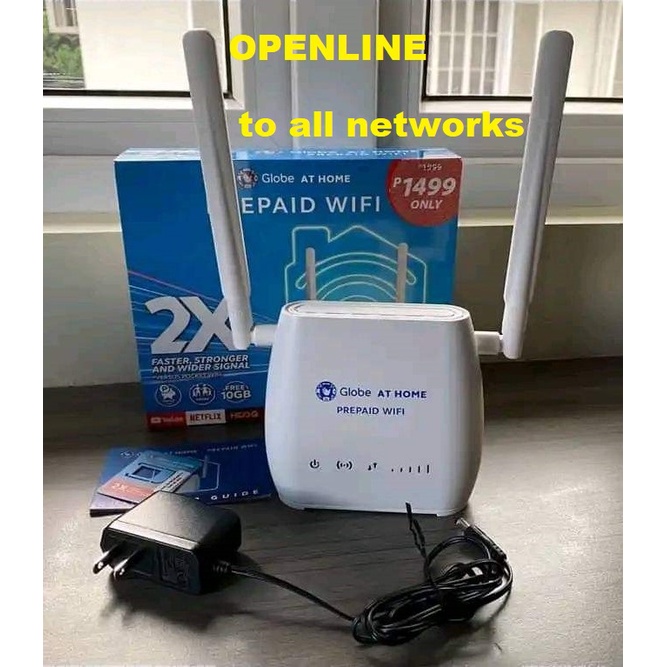 OPENLINE! Globe at Home Prepaid WiFi (ZLT S10G) | Shopee Malaysia