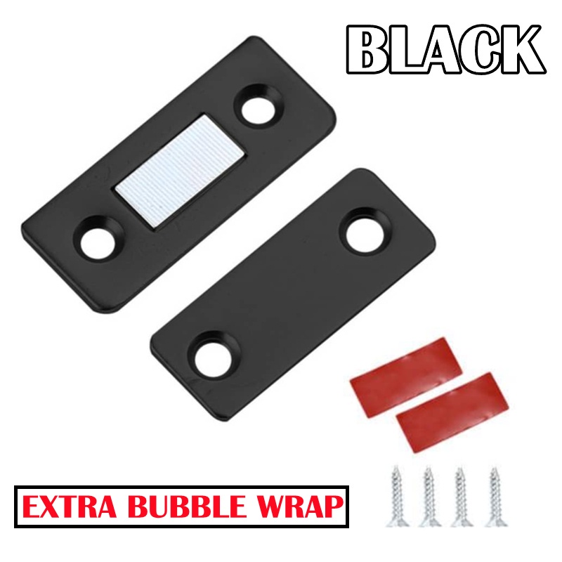 Super Strong Magnetic Hidden Closer Door Catch Stopper Kitchen Wardrobe ...