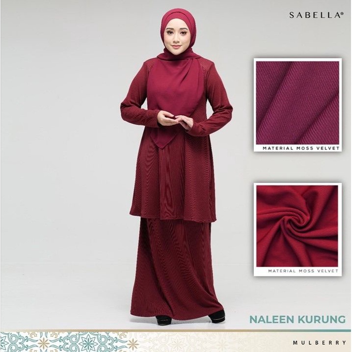 🔥READY STOCK🔥 ESTELLA & NALEEN by SABELLA. BAJU KURUNG MODEN TANPA GOSOK. KURUNG PLAIN IRONLESS ...