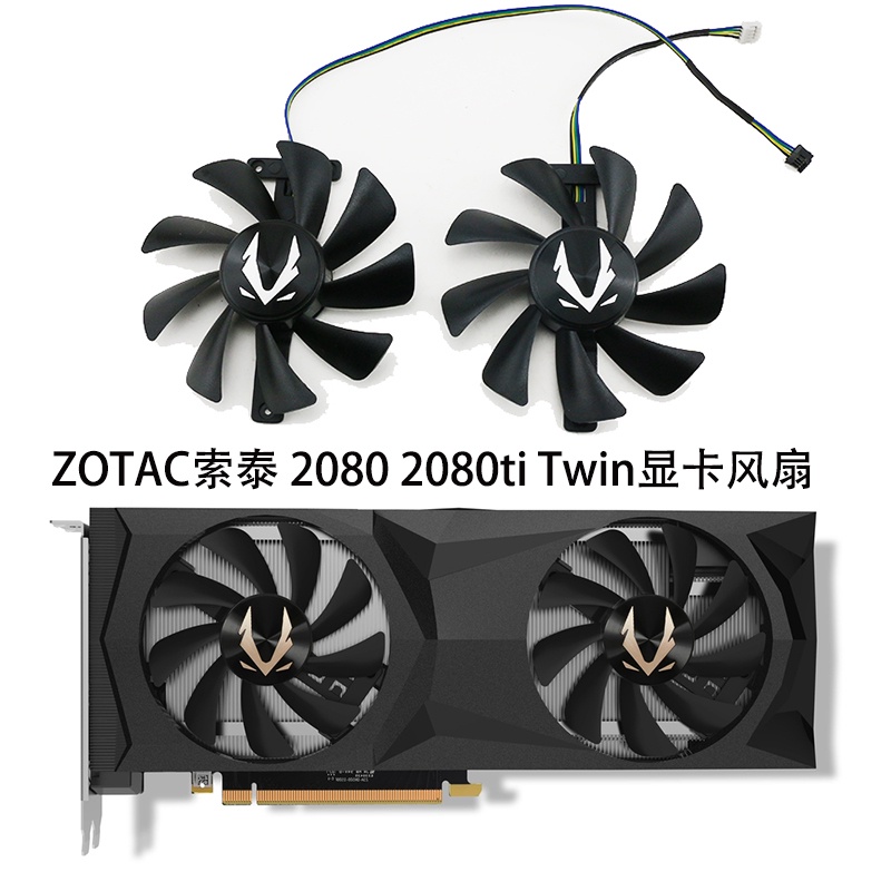 New ZOTAC/ZOTAC RTX 2080 2080ti Twin Fan Graphics Card Brand New ...