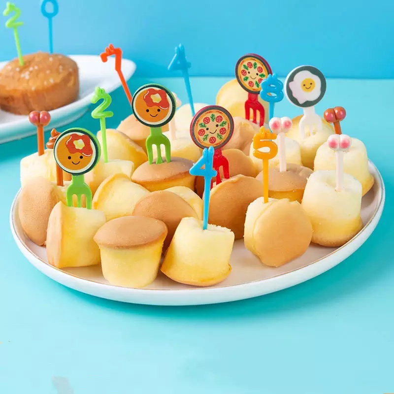 Children's Bento Sticks/Food Pick Bento/Children's Bento Forks with ...