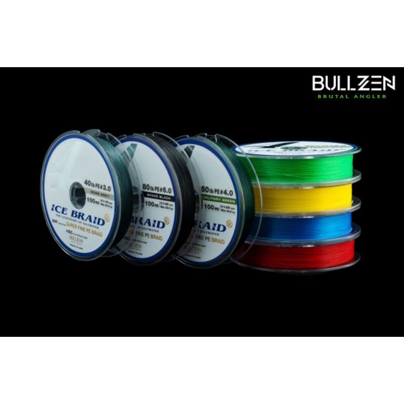 BULLZEN ICE BRAID 4 BRAIDED LINE | Shopee Malaysia