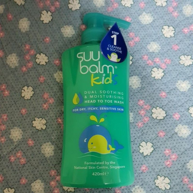 Suu Balm Kids Dual Soothing & Moisturising Head To Toe Wash 420ml (Expiry Date:05/2025) | Shopee ...