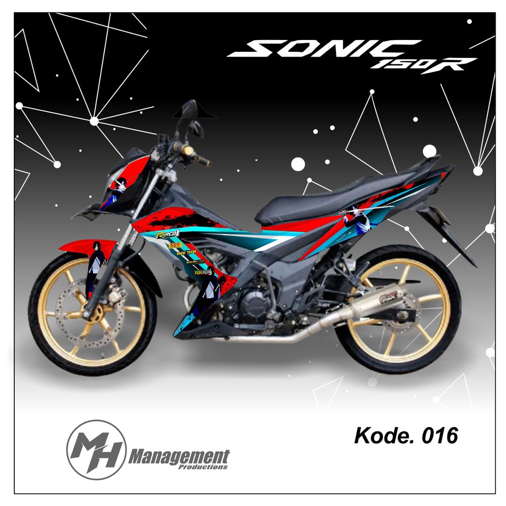 10sonic DECAL SONIC 150R FULL BODY - FULLBODY MOTOR VARIATION HONDA ...