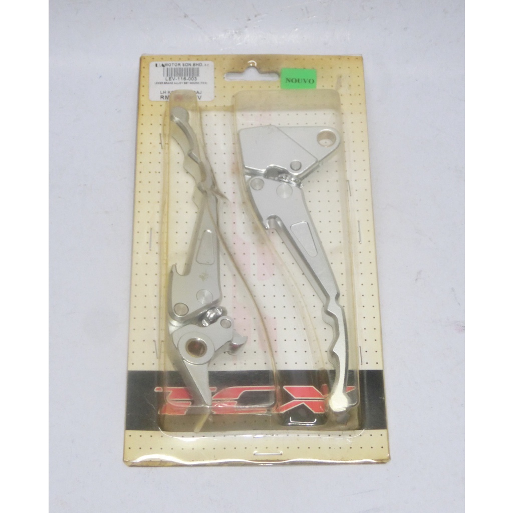 (CLEARANCE STOCK) LEVER BRAKE ALLOY SET NOUVO TCX | Shopee Malaysia