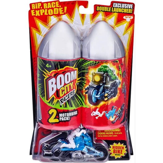 Boom City Racers Series 2 Exploding Motorbike 2 Pack | Shopee Malaysia