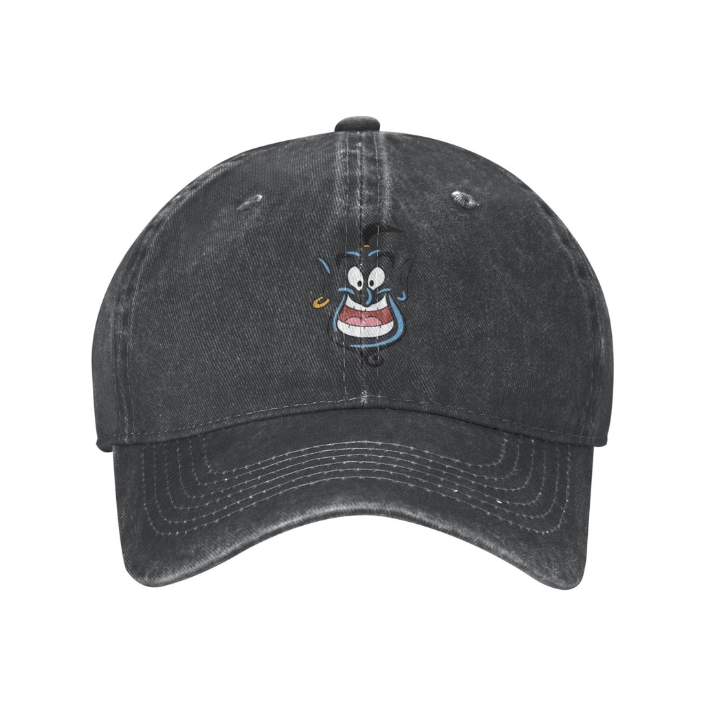 Street Style Cowboy Cap Disney Aladdin Genie Face Trend Printing Series ...