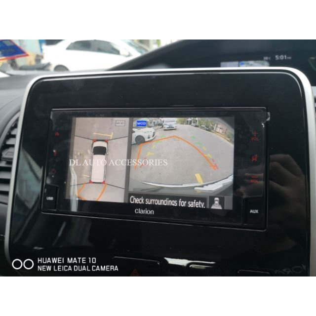 Nissan Serena C27 Facelift Highway Star 360 Reverse Camera Headunit ...