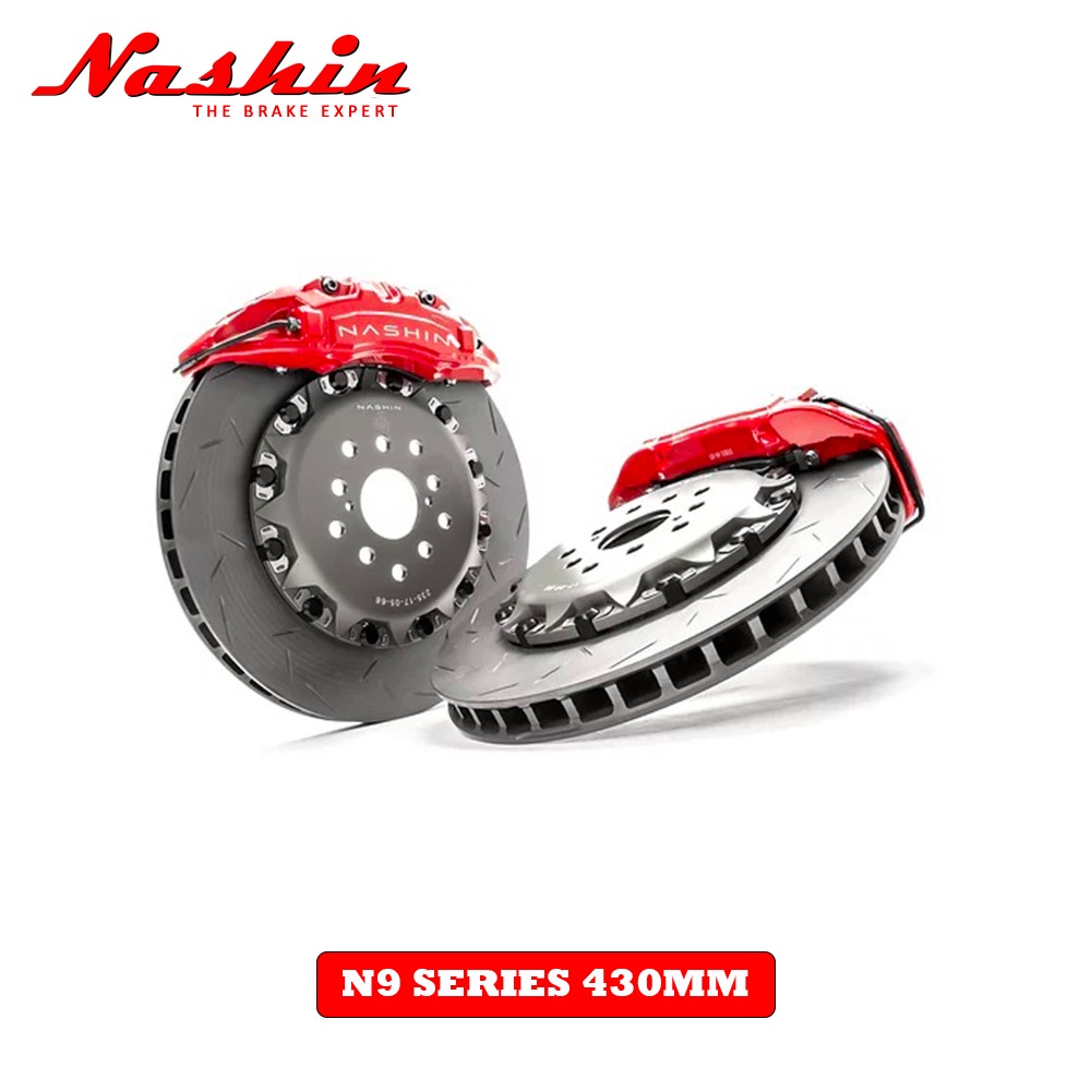 Nashin N9 8 Pot Floating Disc Big Brake Kit (430mm) | Shopee Malaysia