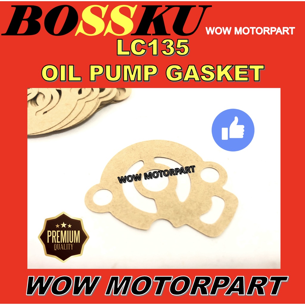LC135 ENGINE OIL PUMP GASKET LC135 OIL PUMP GASKET LC135 GASKET ...