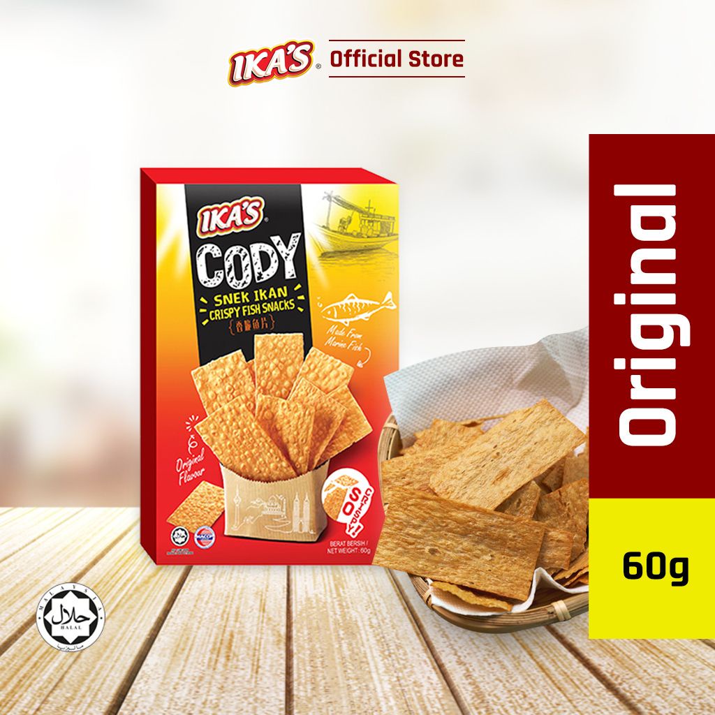 CODY Crispy Fish Snacks Original Flavour | Shopee Malaysia