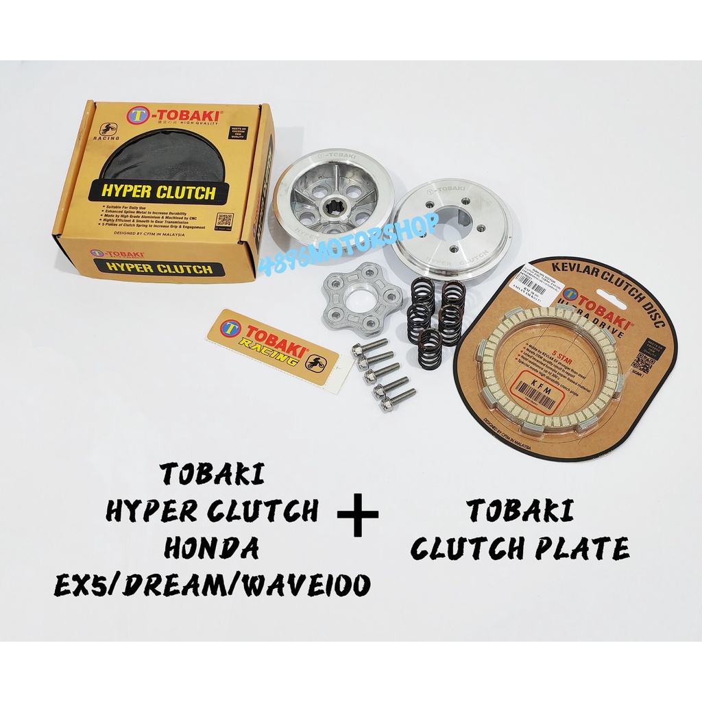 TOBAKI RACING HYPER CLUTCH EX5 DREAM WAVE100 WAVE EX5 CLASS1 CLASS 1 ...