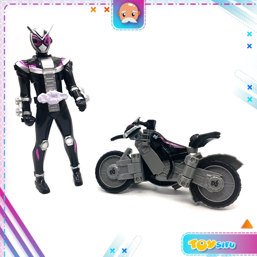 (Random Figure) Kamen Rider Time Knight Masked Superman Motorcycle ...