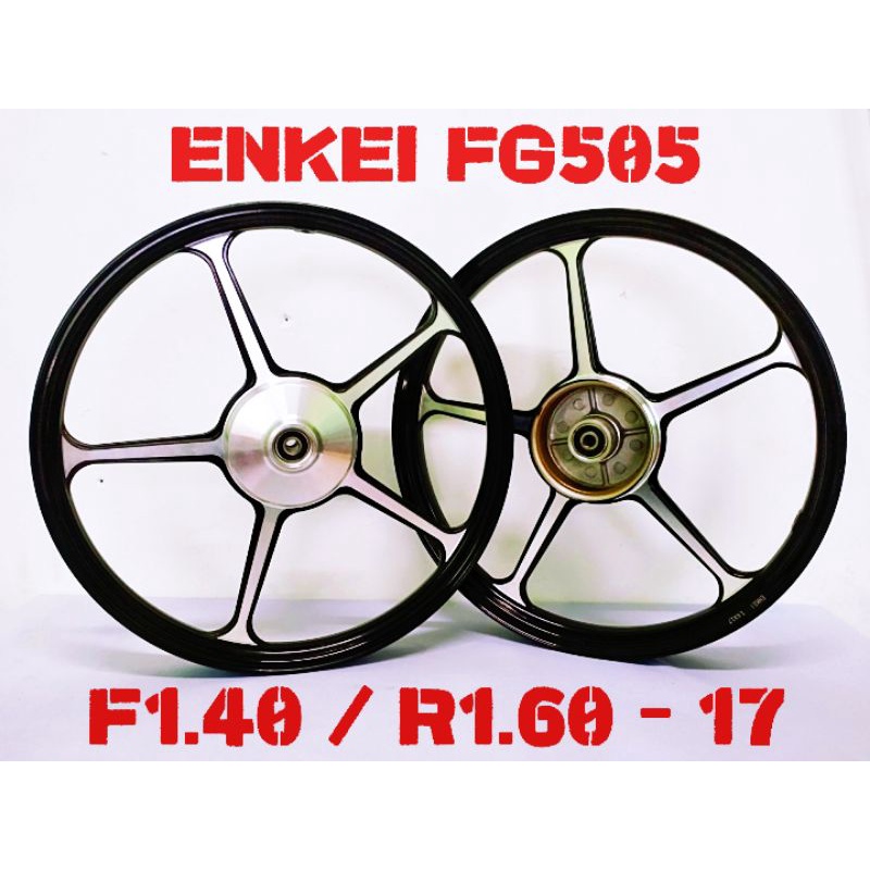ENKEI FG505 SPORT RIM EX5 / EX5 HP / WAVE100 SIZE (1.40 / 1.60 - 17 ...